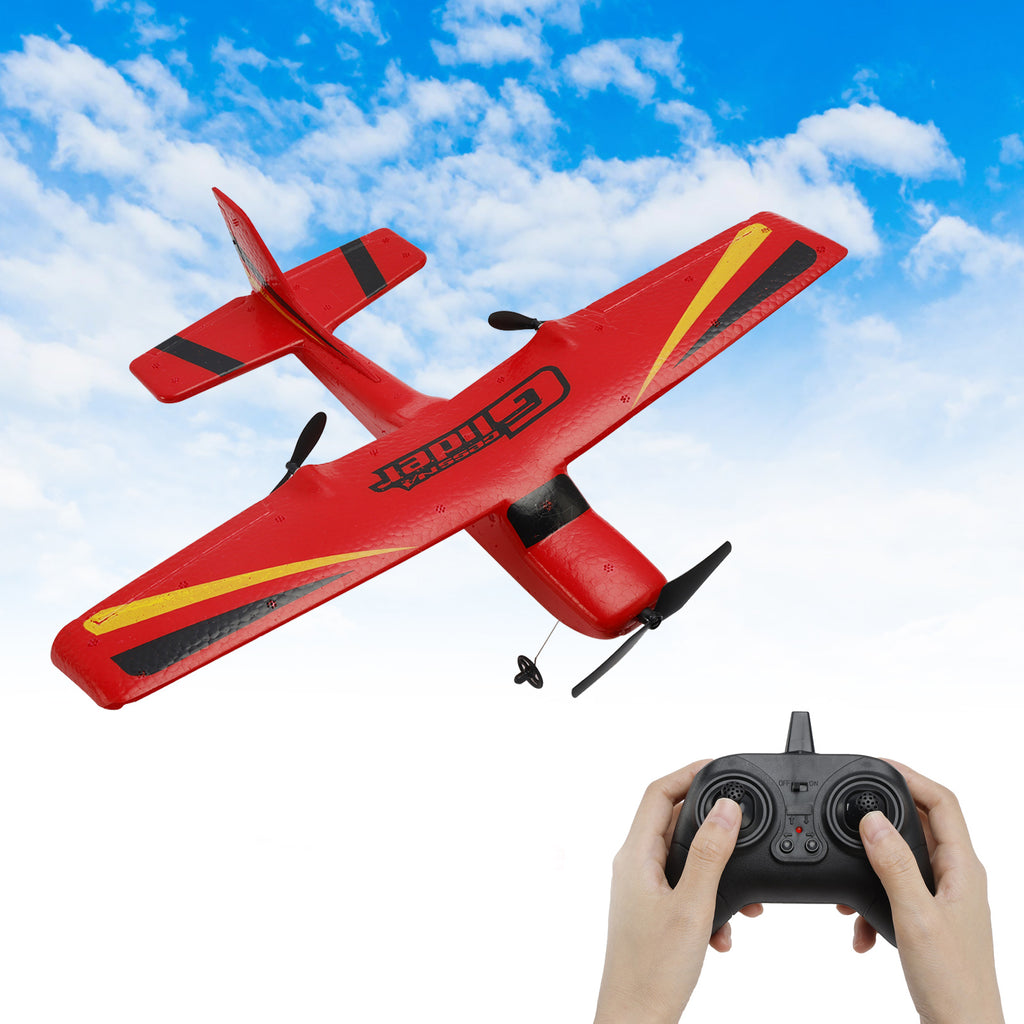 Z50 2 Channels Indoor Airplane Aircraft Remote Control Plane With 2Bat ...
