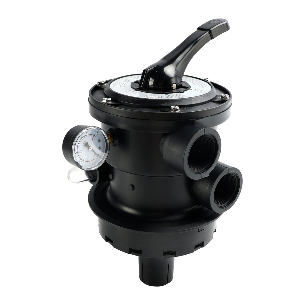 SP0714T Vari-Flo Control 1-1/2" FIP Top Mount Multiport Valve For Hayw ...